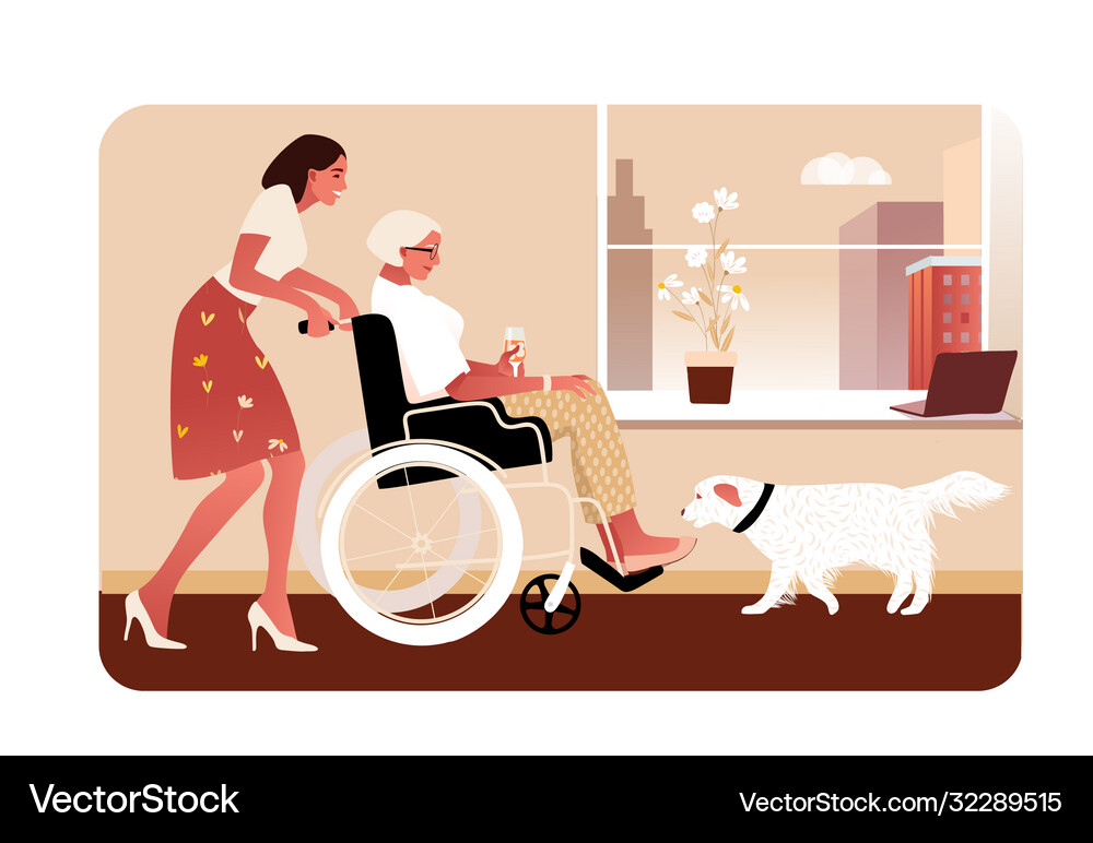 Side view flat cartoon style Royalty Free Vector Image