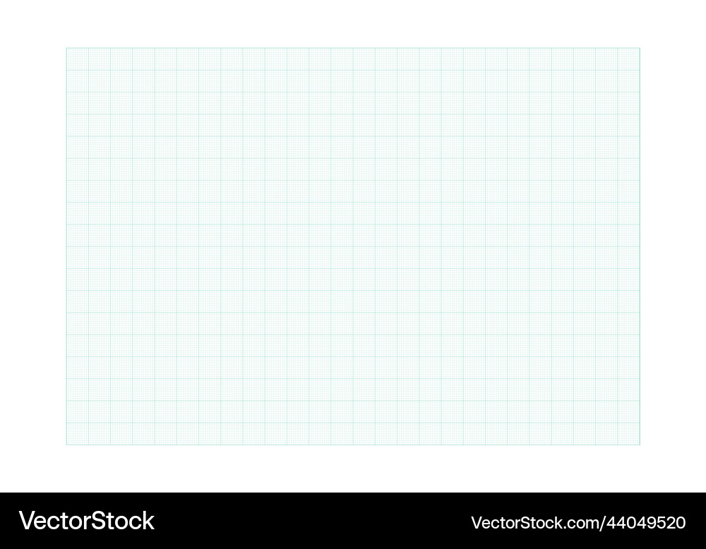 Millimeter paper grid Royalty Free Vector Image