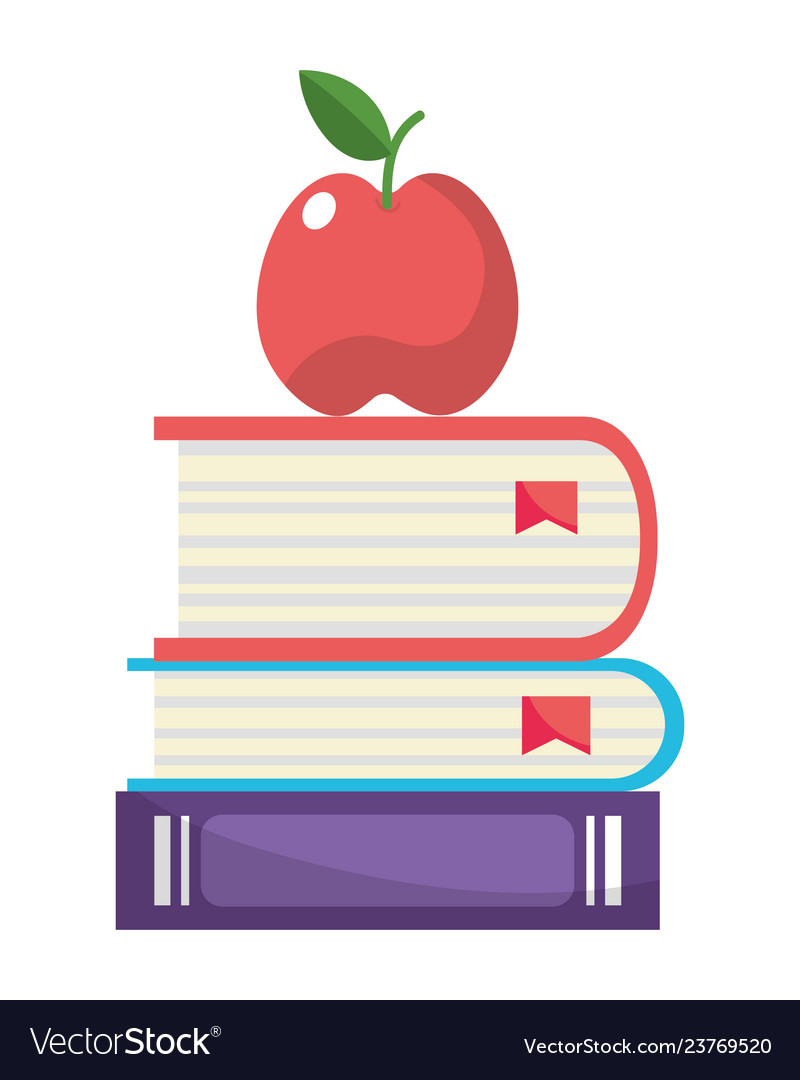 Study elements cartoon Royalty Free Vector Image