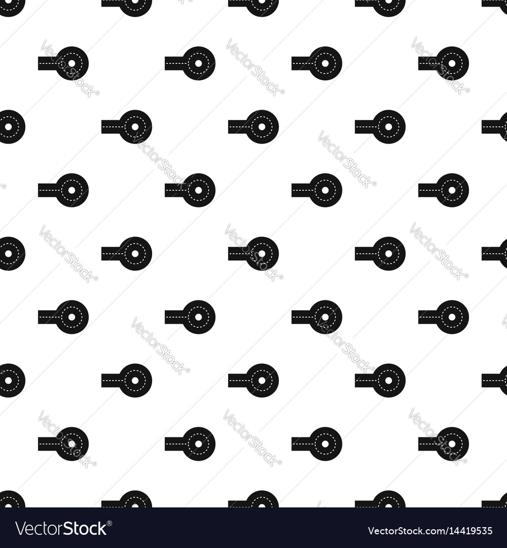 Circular impasse pattern Royalty Free Vector Image
