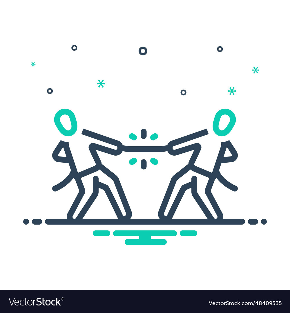 Compete Royalty Free Vector Image - VectorStock