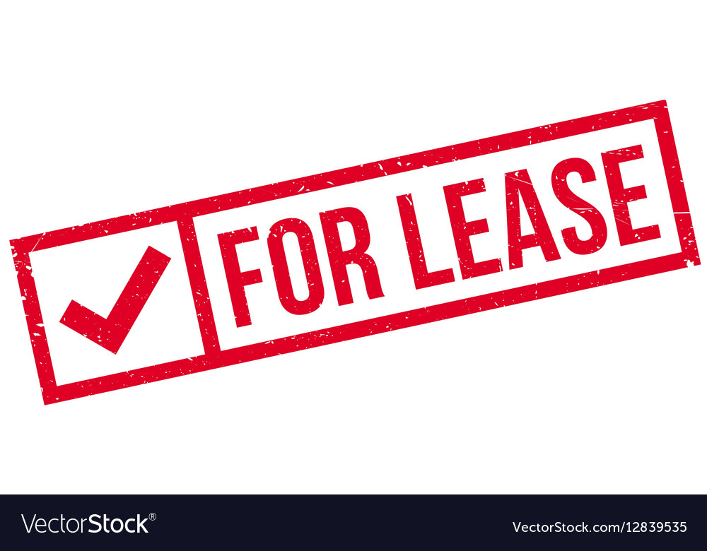 For Lease Rubber Stamp Royalty Free Vector Image