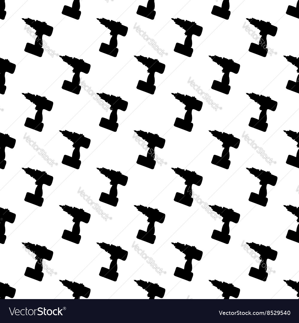 Drill pattern seamless Royalty Free Vector Image