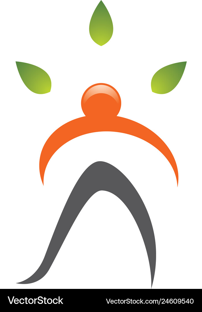 Human health symbol Royalty Free Vector Image - VectorStock