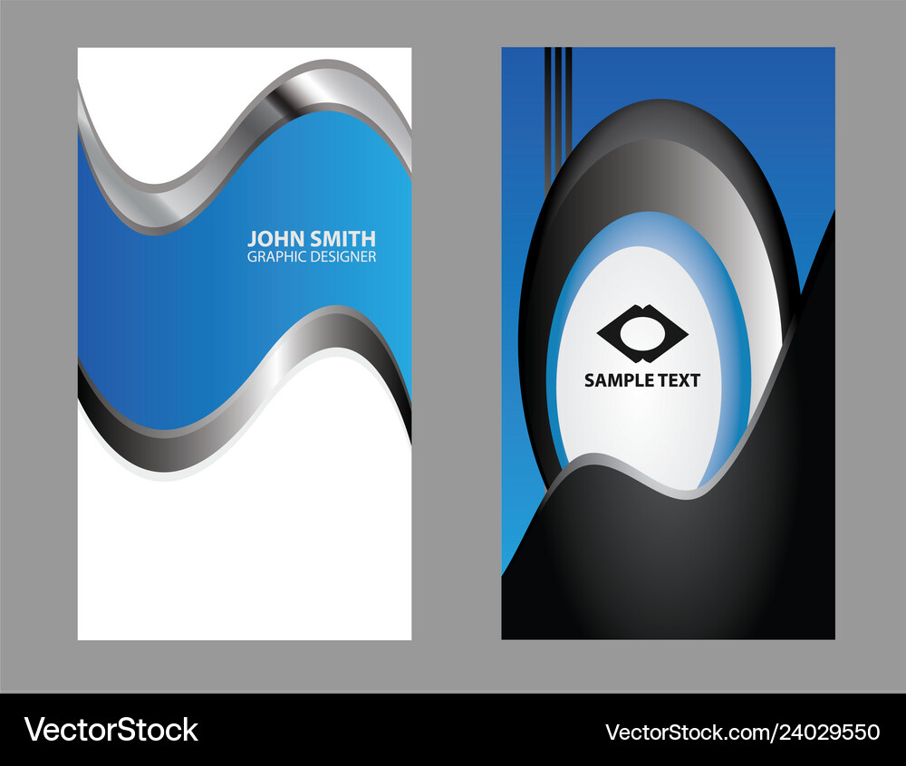 Fantasy business cards Royalty Free Vector Image