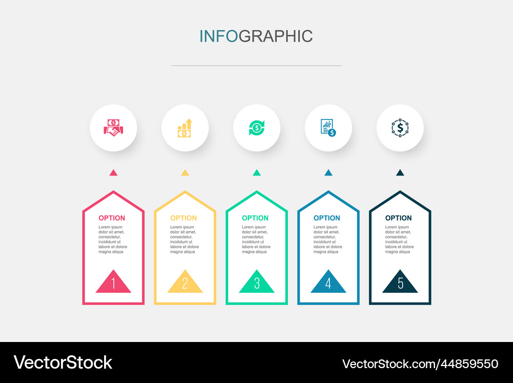 Investment profitability return on Royalty Free Vector Image