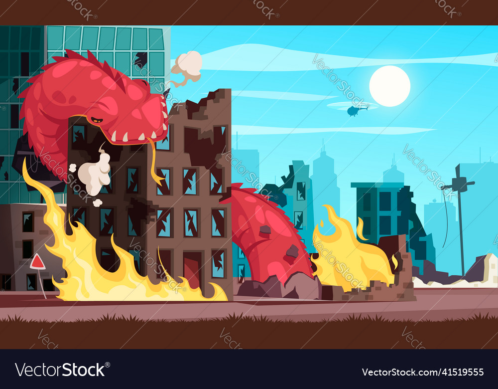 Attacking worm Royalty Free Vector Image - VectorStock