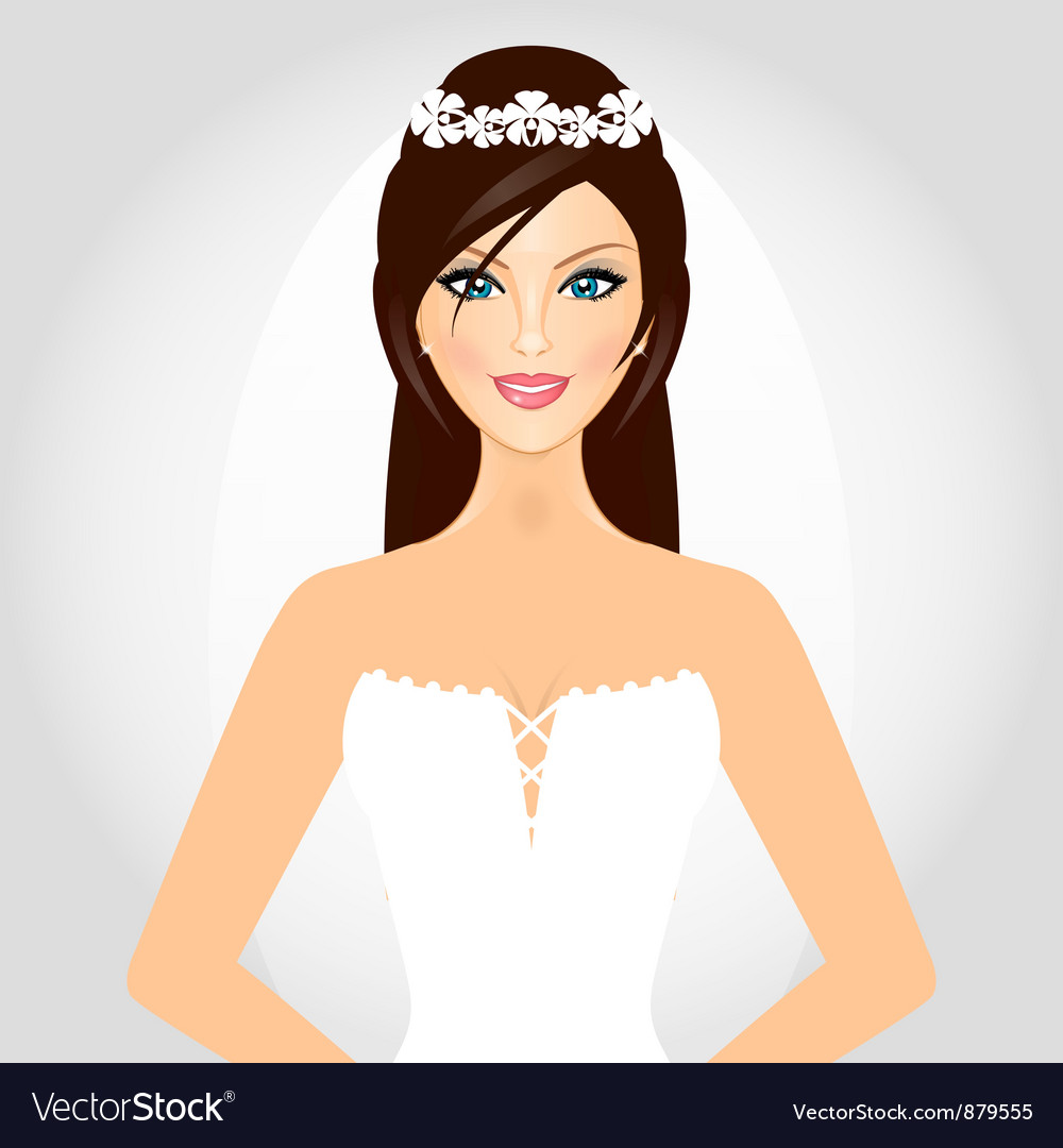 Bride Royalty Free Vector Image - VectorStock