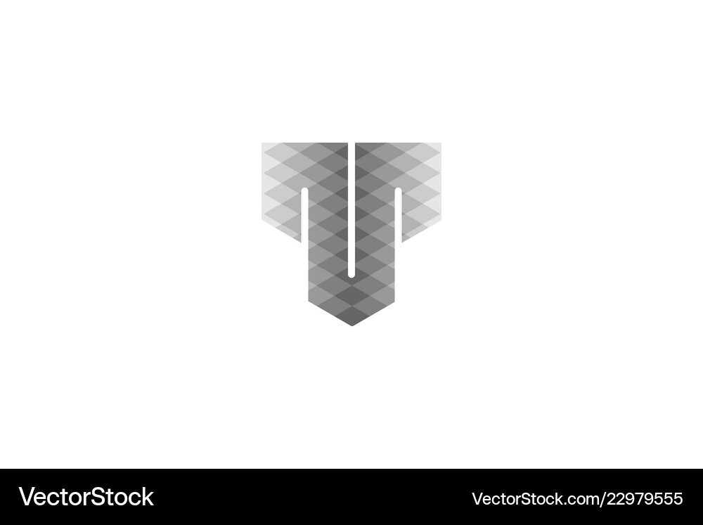 Letter m logo designs inspiration isolated Vector Image
