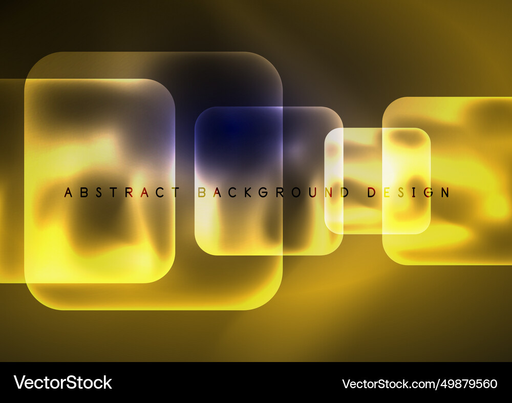 Trendy square blurred color abstract background Vector Image