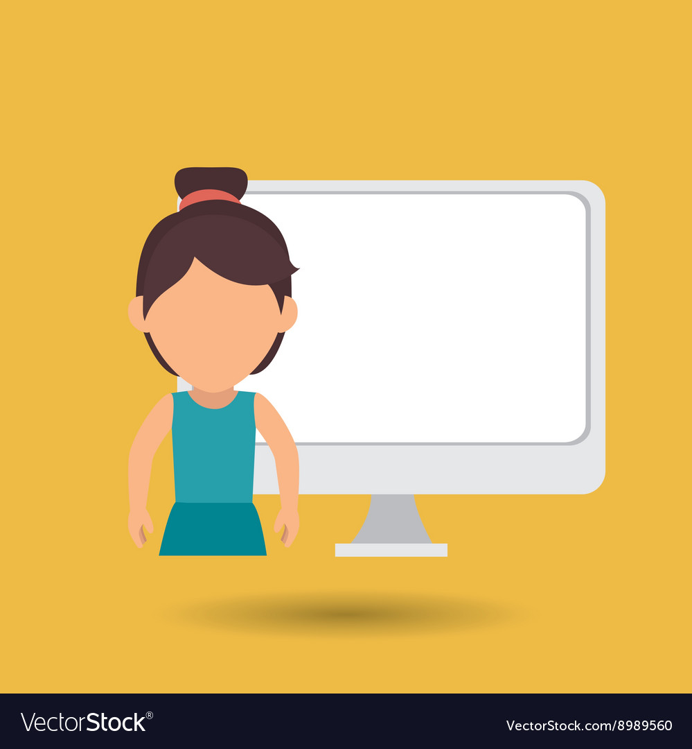 User technology design Royalty Free Vector Image