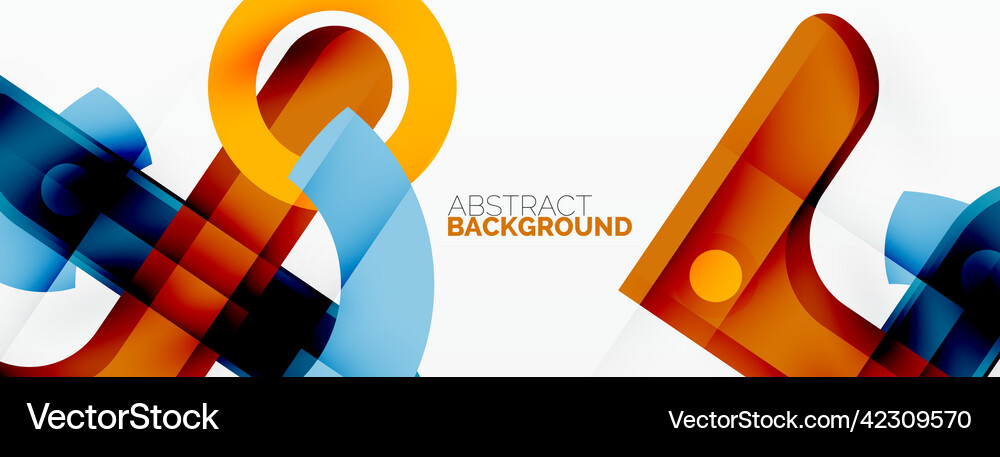 Color geometric stripes lines abstract background Vector Image