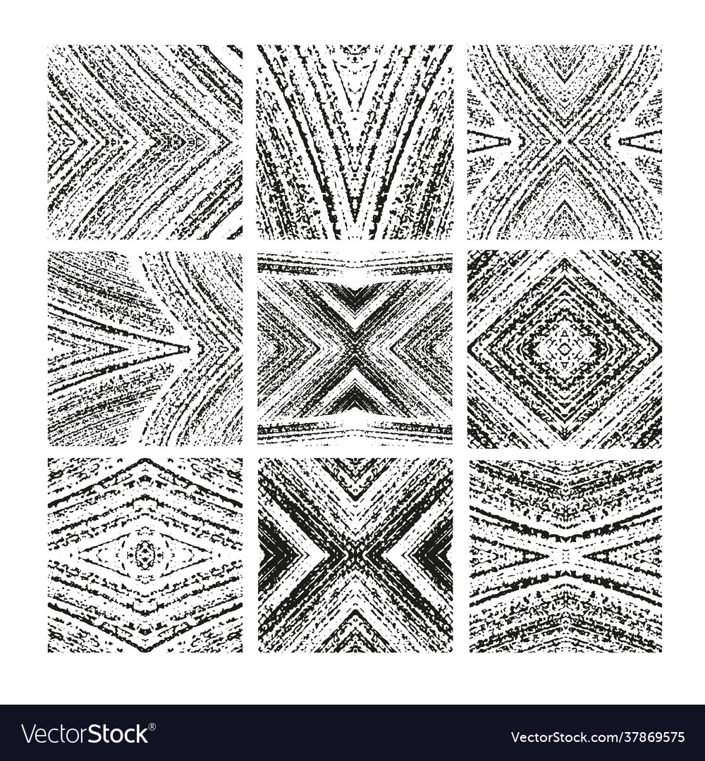 Abstract hand drawn textured backgrounds Vector Image