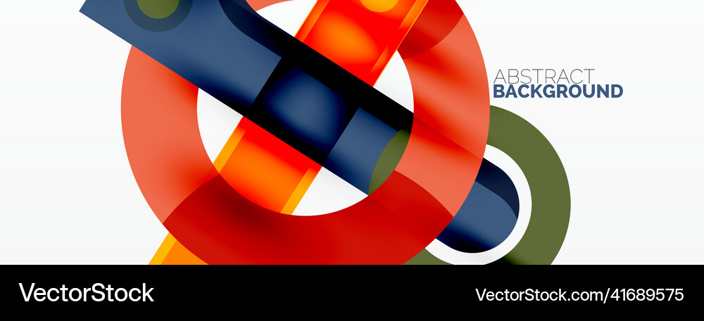 Color geometric stripes lines abstract background Vector Image