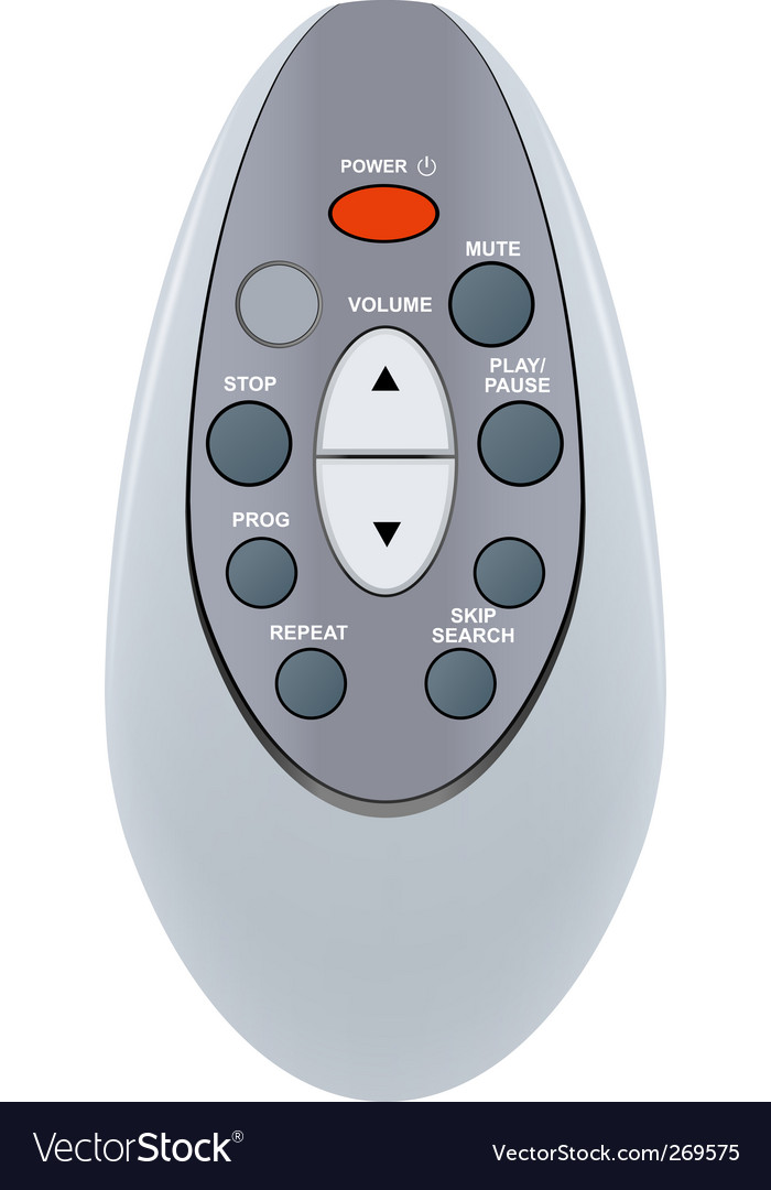Remote control Royalty Free Vector Image - VectorStock