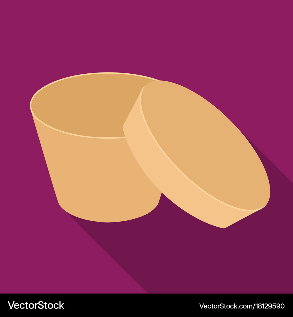 Box packing paper and other web icon in flat Vector Image