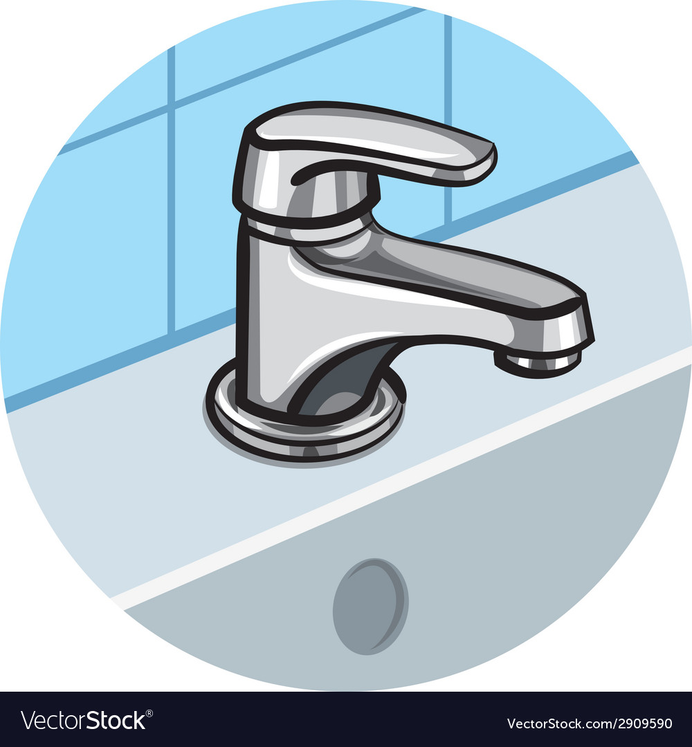 Faucet Royalty Free Vector Image - VectorStock