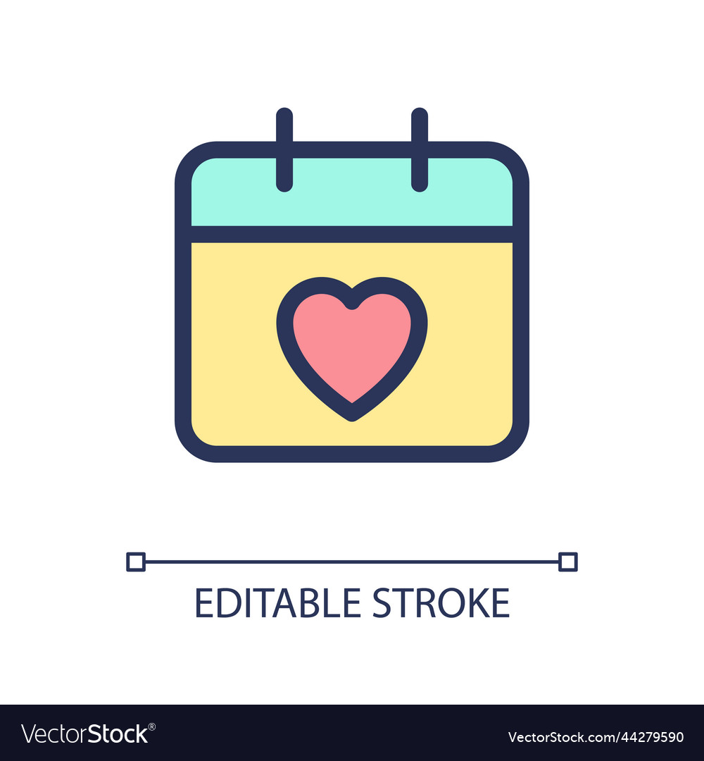 Health checkup appointment pixel perfect rgb Vector Image Health checkup appointment pixel perfect rgb Vector Image