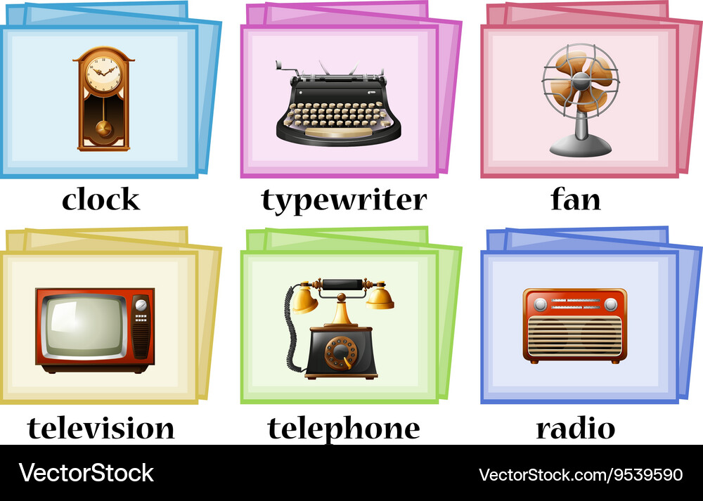 Objects Flashcards Creanoso Basic Object Identification Flashcards For