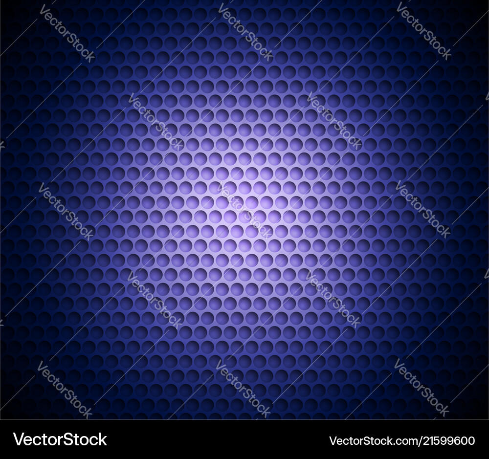 Blue abstract background with metal background Vector Image