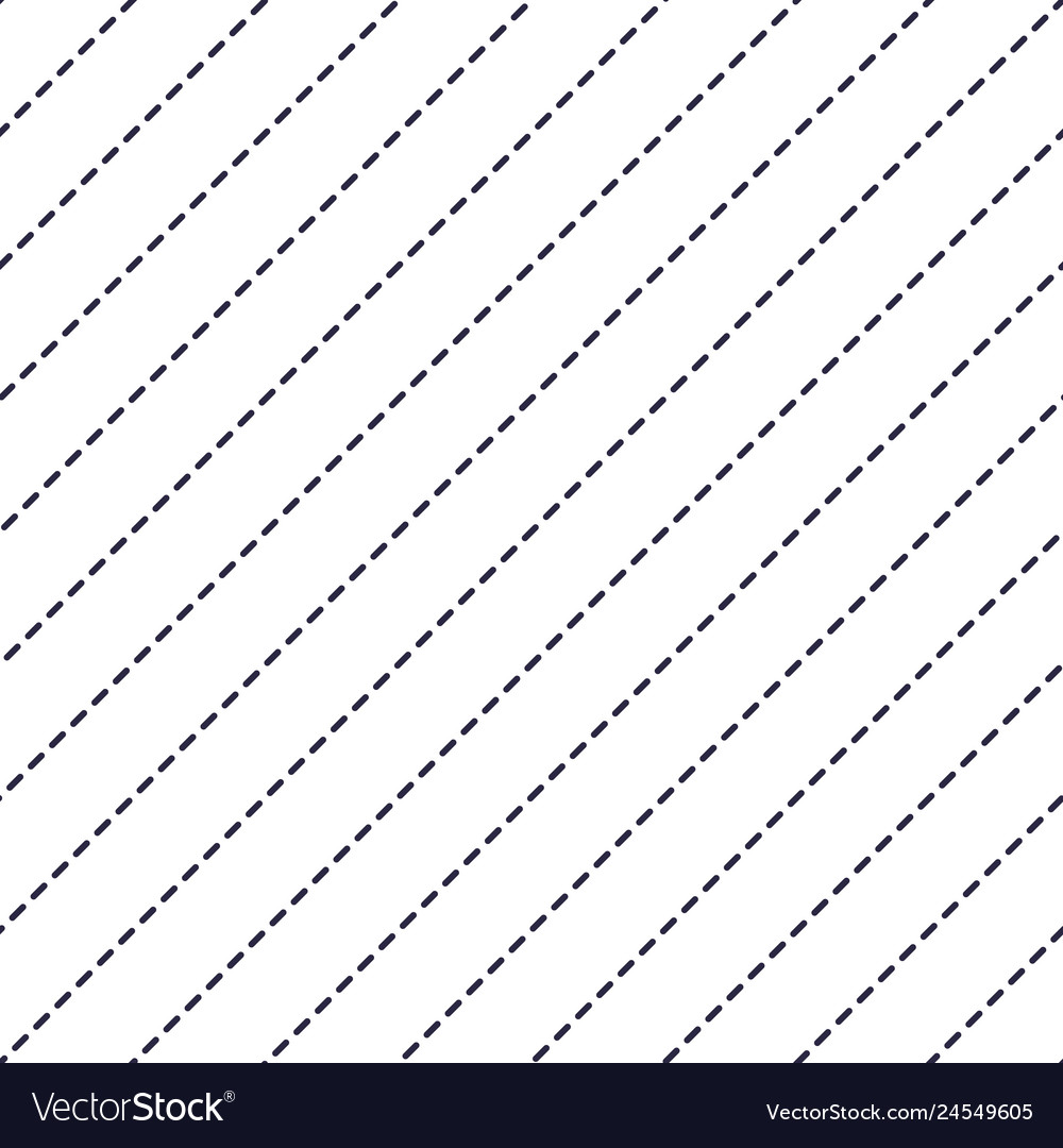 Dashed lines minimal seamless pattern abstract Vector Image