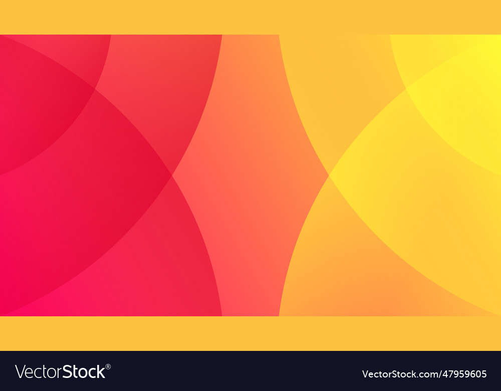Gradient background orange modern Royalty Free Vector Image