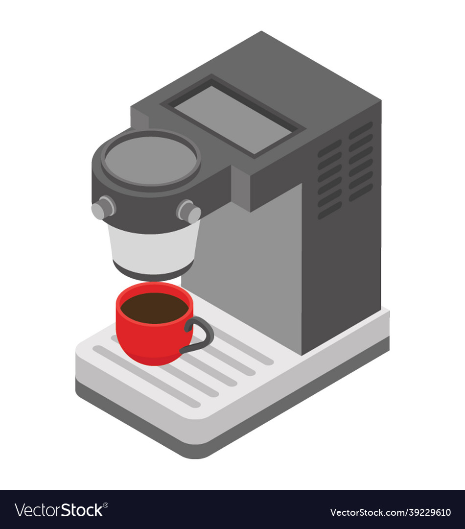 Coffee maker Royalty Free Vector Image - VectorStock