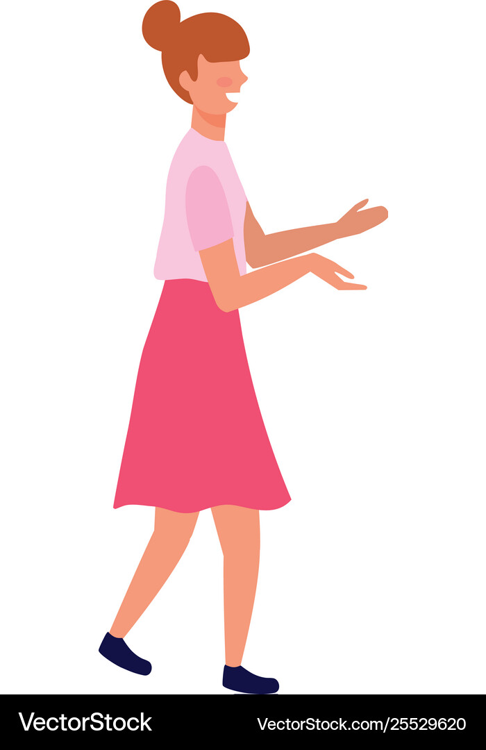 Isolated woman design Royalty Free Vector Image