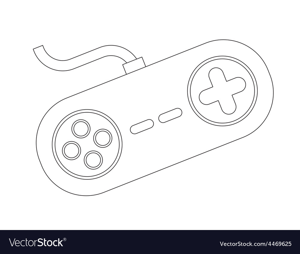 Control game Royalty Free Vector Image - VectorStock