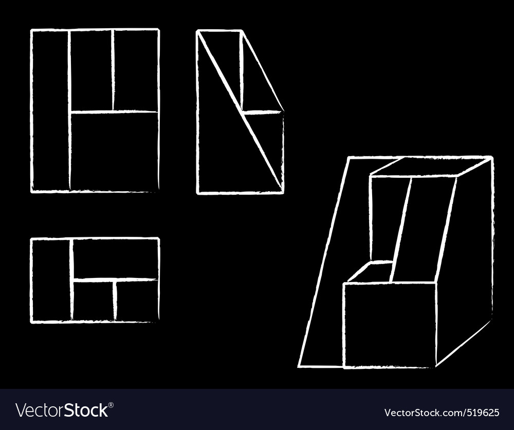 Geometry figures graphic elements Royalty Free Vector Image