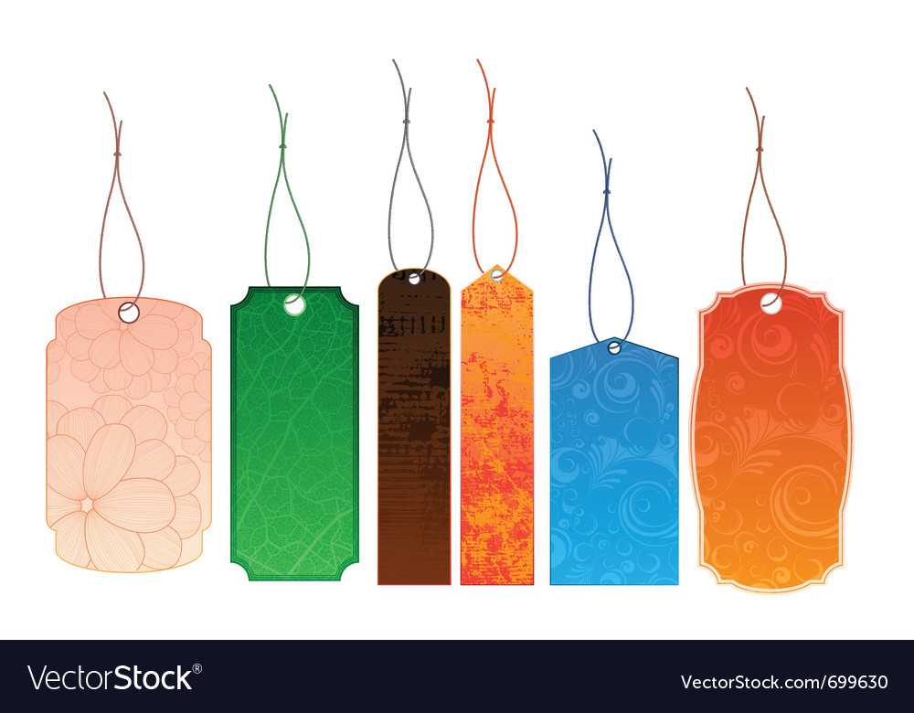 Labels Royalty Free Vector Image - VectorStock