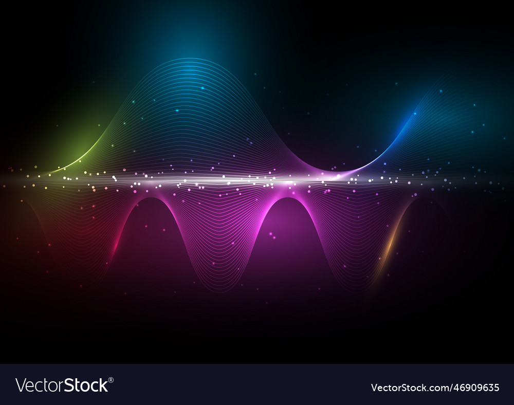Abstract waves background Royalty Free Vector Image