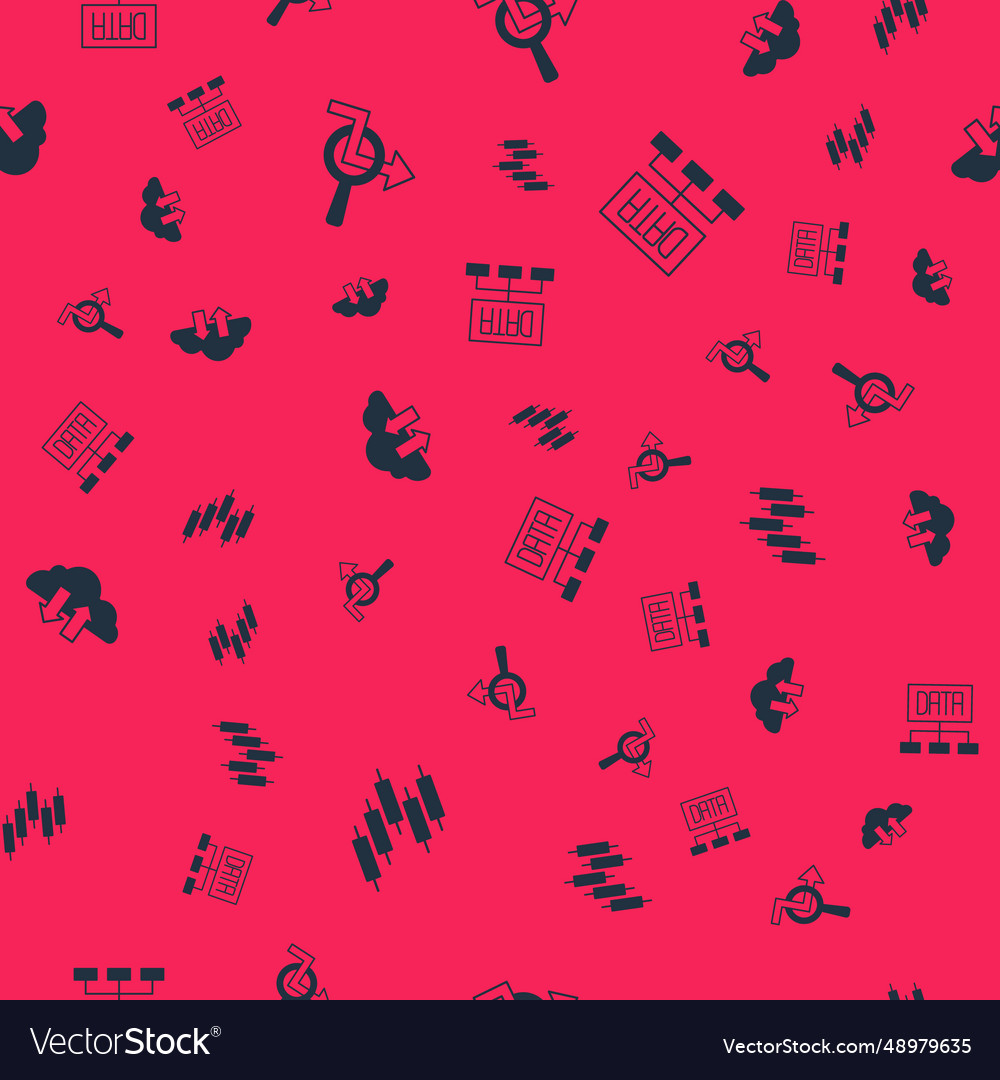 Set browser with stocks market search data Vector Image Set browser with stocks market search data Vector Image