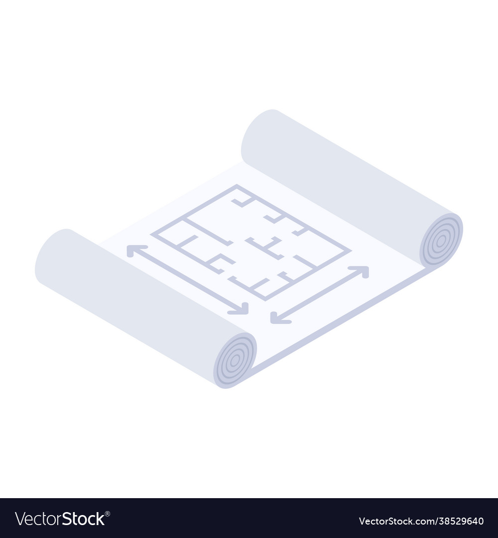 Construction plan Royalty Free Vector Image - VectorStock