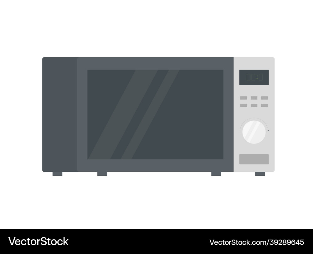 A microwave oven Royalty Free Vector Image - VectorStock