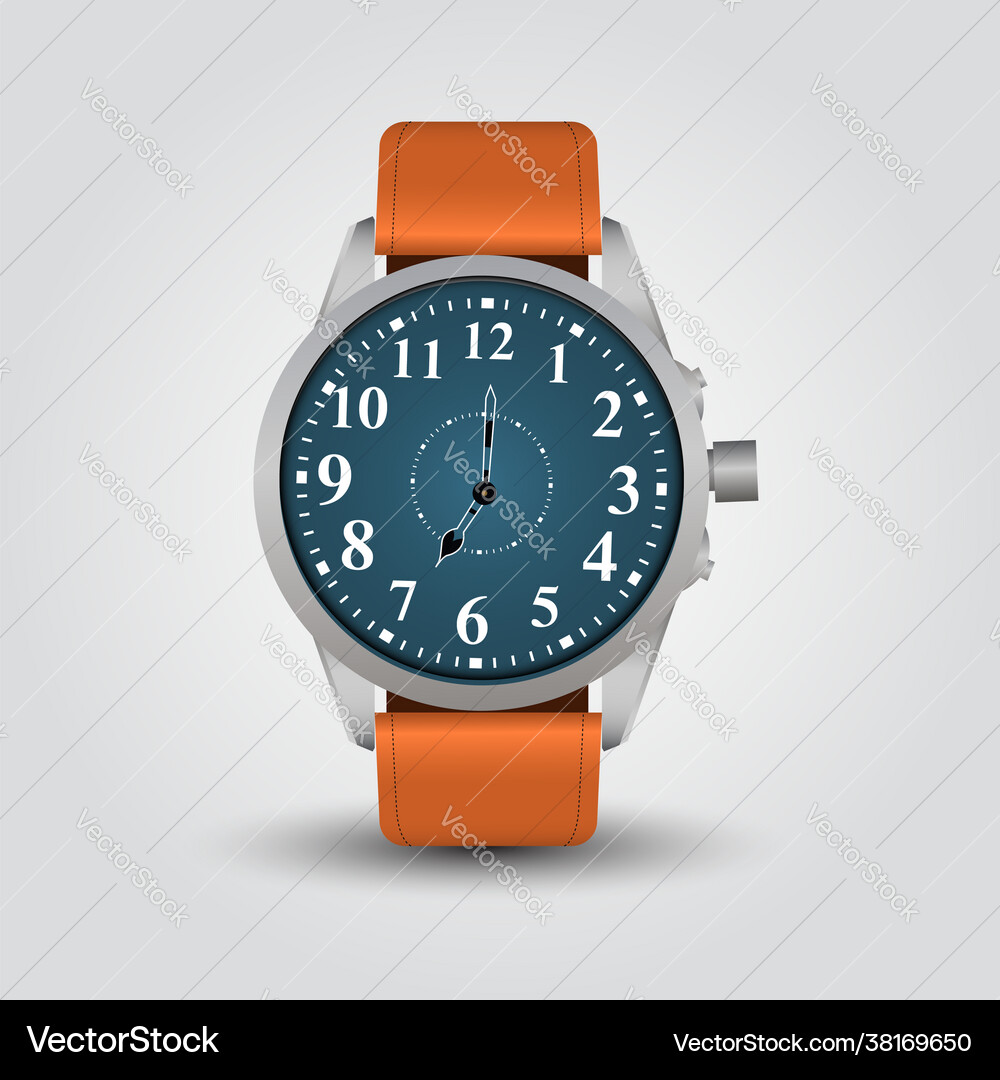 Printwatch design isolated with white background Vector Image