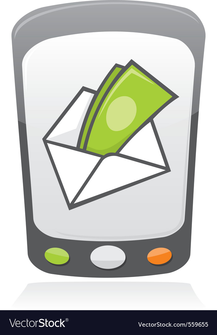 Mobile payment Royalty Free Vector Image - VectorStock