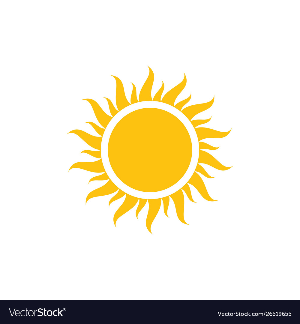 Sun icon Royalty Free Vector Image - VectorStock