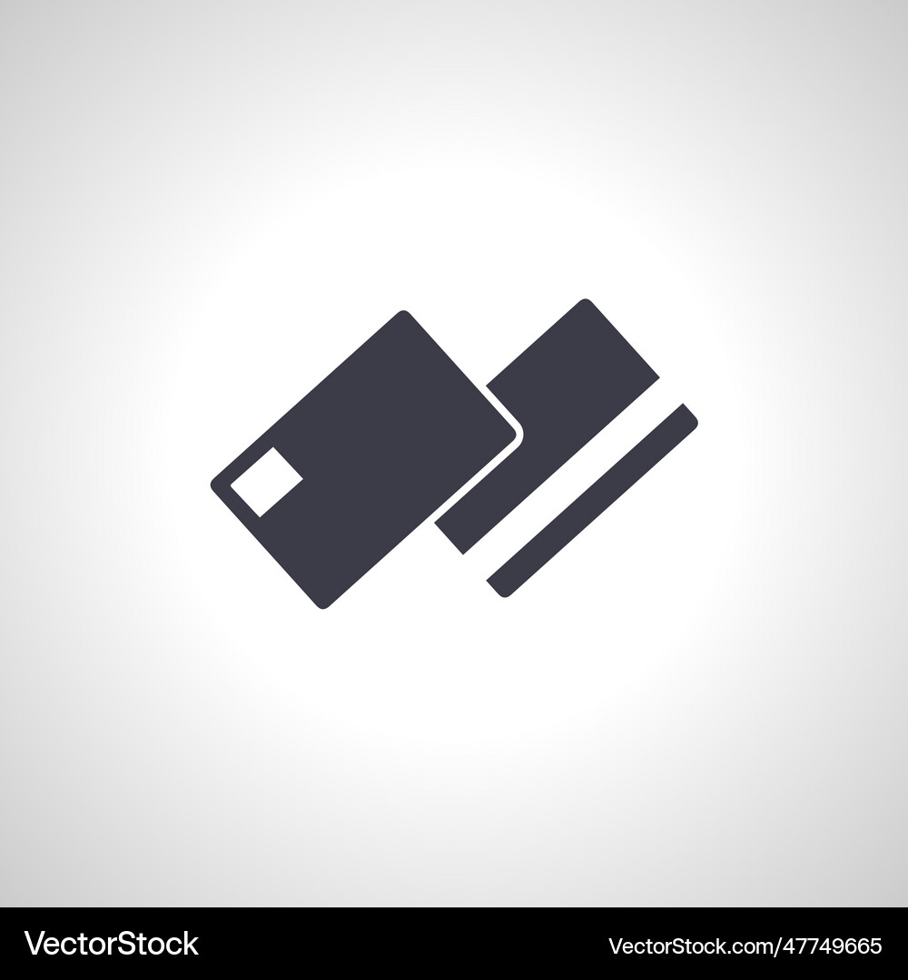 Credit card icon debit payment icon Royalty Free Vector