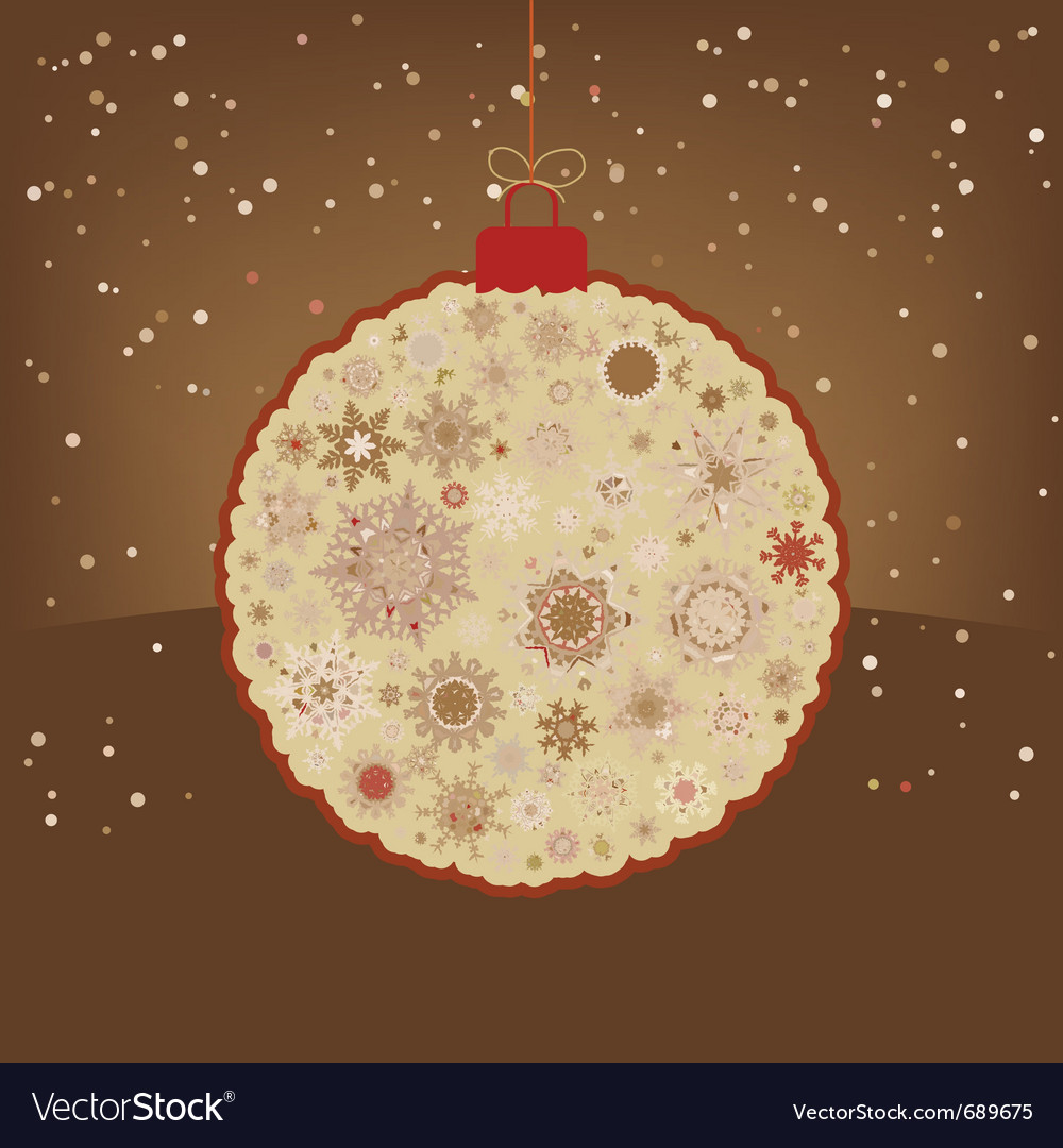 Christmas retro Royalty Free Vector Image - VectorStock