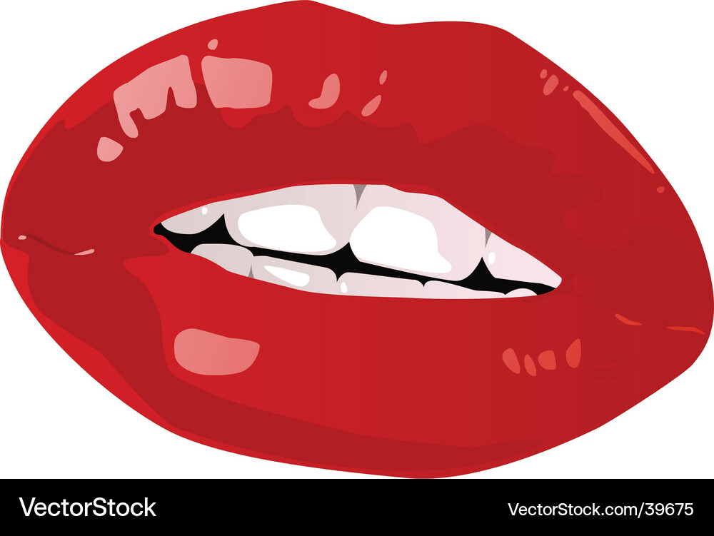 Lips Royalty Free Vector Image - VectorStock