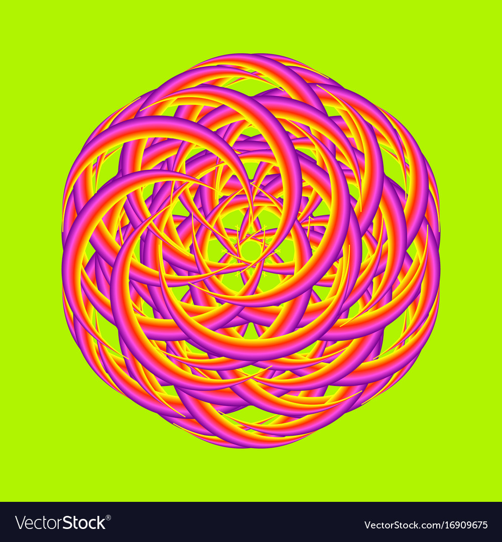 Psychedelic mark Royalty Free Vector Image - VectorStock