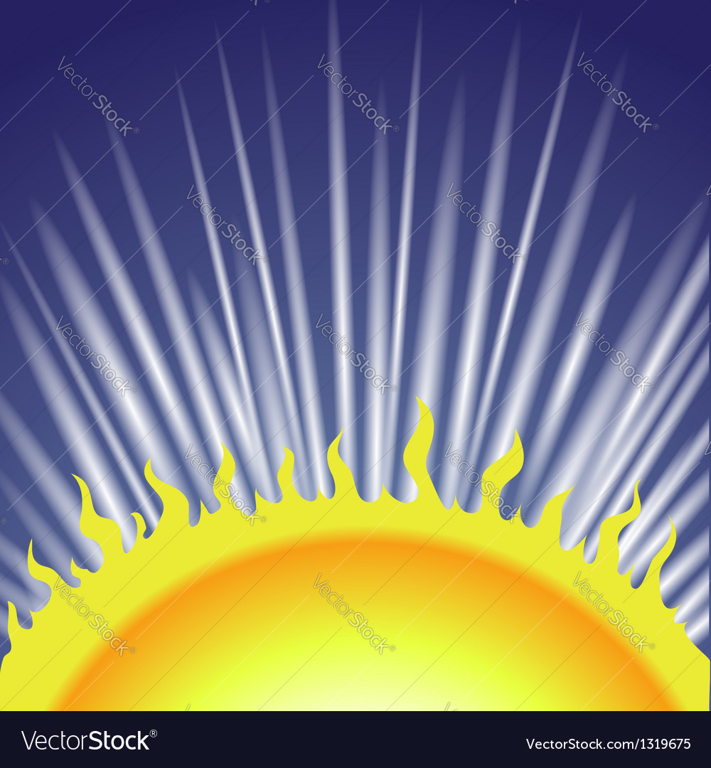 Sun Royalty Free Vector Image - VectorStock