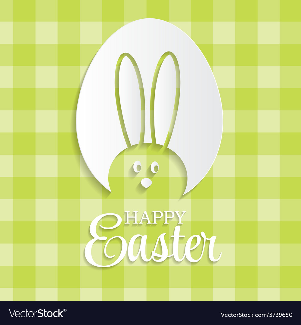 Happy easter background Royalty Free Vector Image
