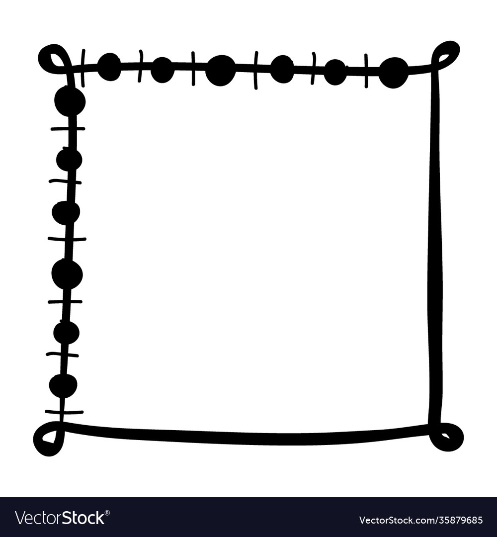 Border frame Royalty Free Vector Image - VectorStock