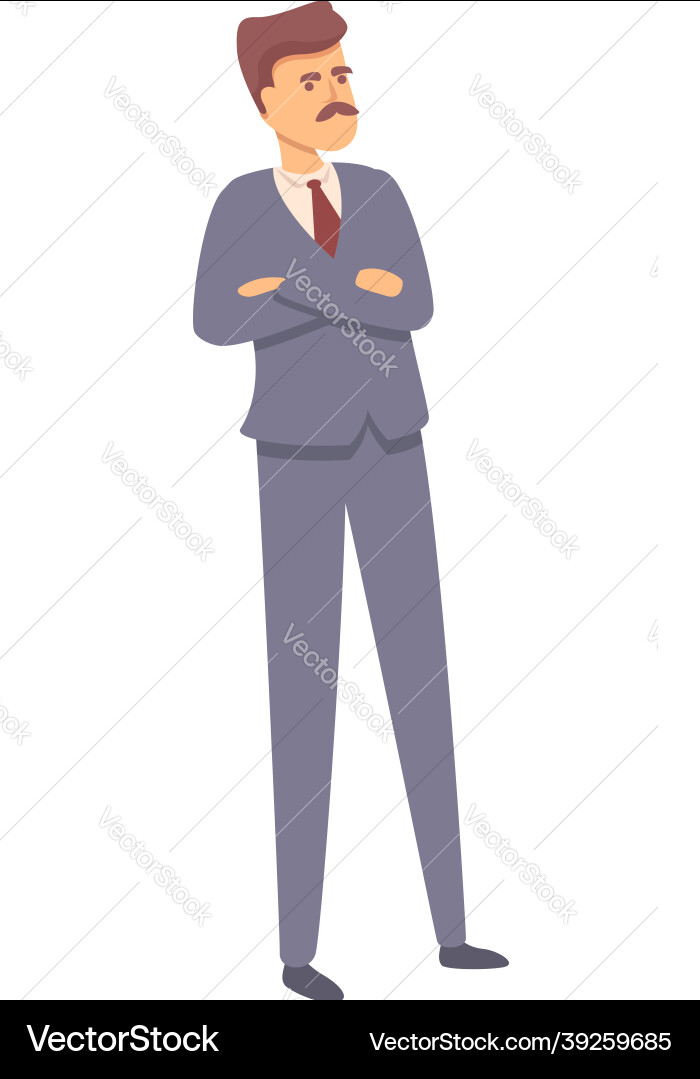 Business discrimination icon cartoon Royalty Free Vector