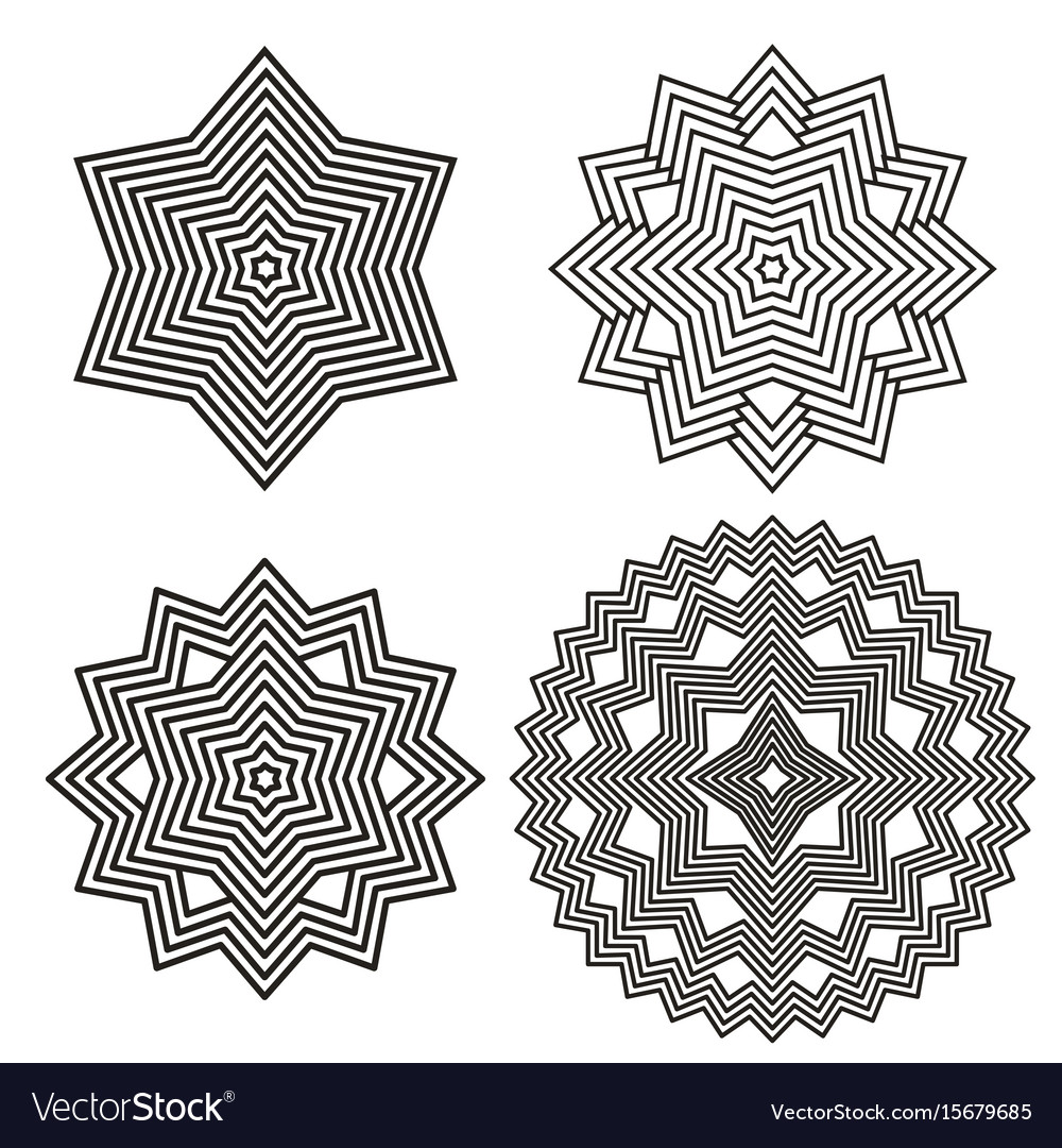 Geometric Element Lines Royalty Free Vector Image