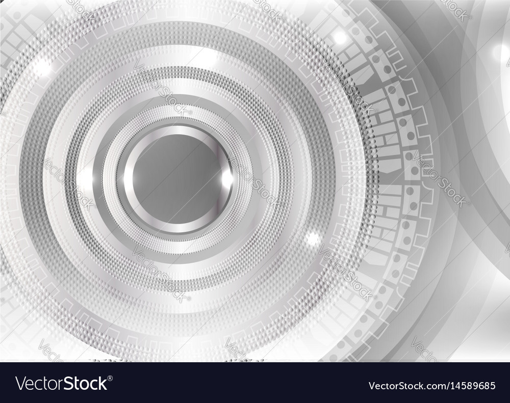 Gray abstract background digital concept Vector Image
