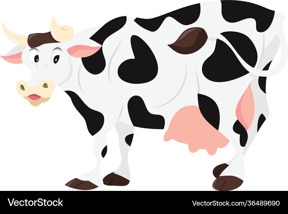 Milk Cow Vector