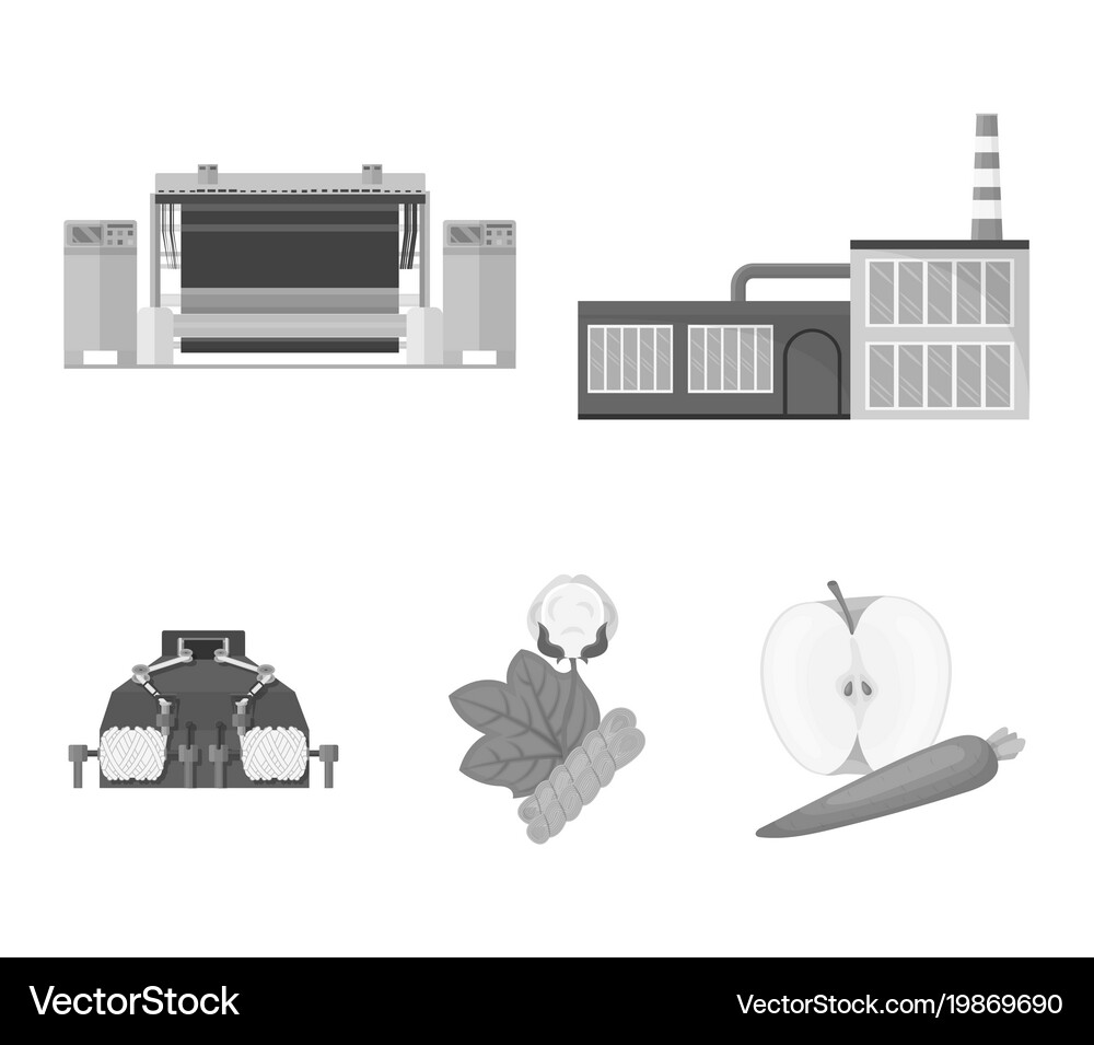Factory enterprise buildings and other web icon Vector Image